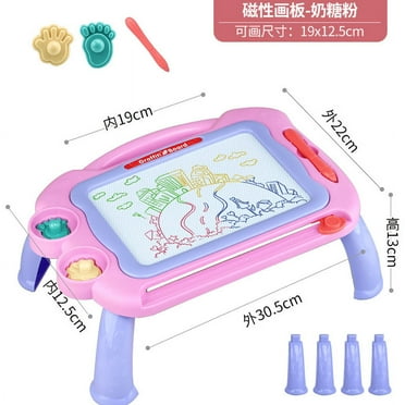 SGILE Magnetic Drawing Board for Kids, Color Erasable Doodle Writing ...