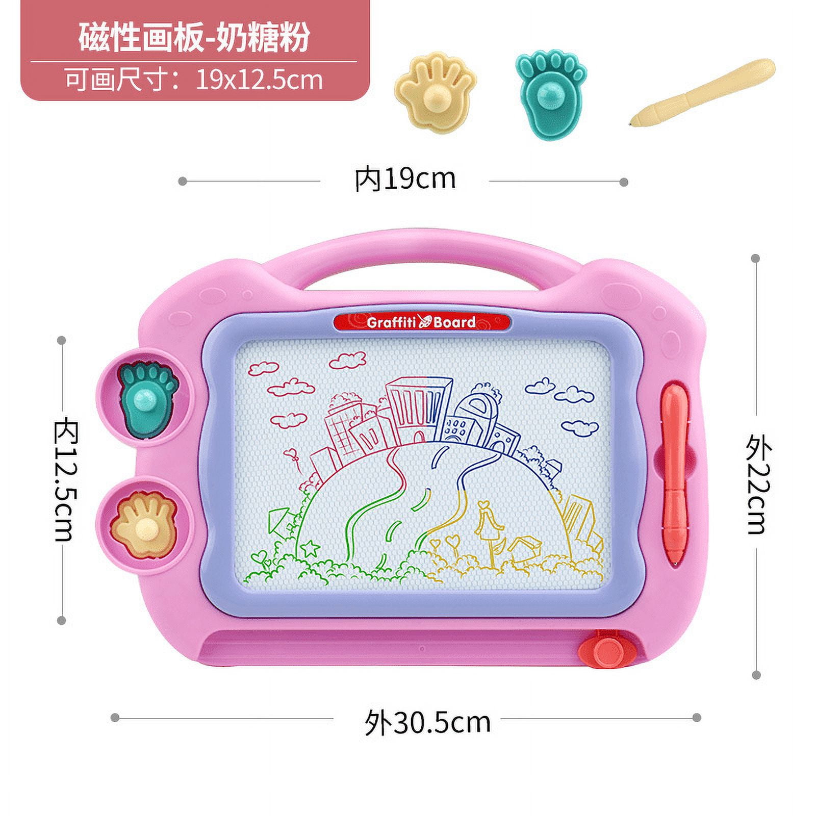 Magnetic Drawing Board Doodle Sketch Pad for 1-3 Year Old Toddler Girls ...