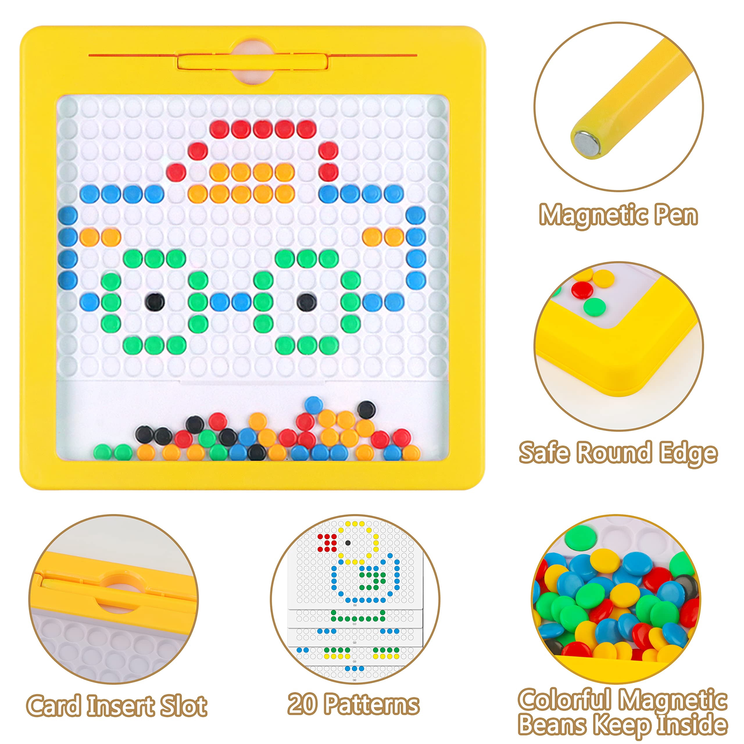 Magnetic Drawing Board, Large Magnetic Toys Doodle Board for Kidswith ...