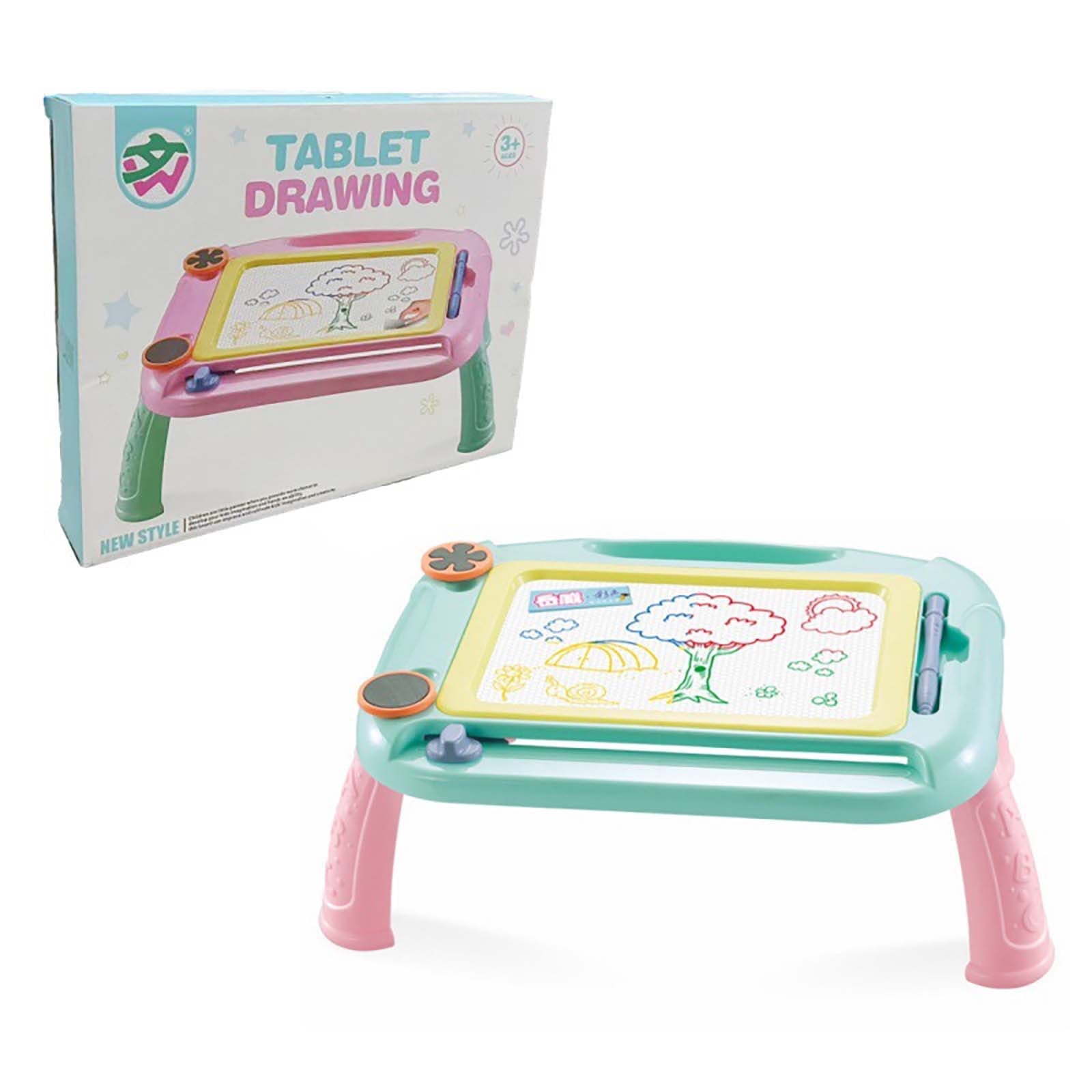 Magnetic Drawing Board for Toddlers,Erasable Doodle Pad for Kids,Mess ...