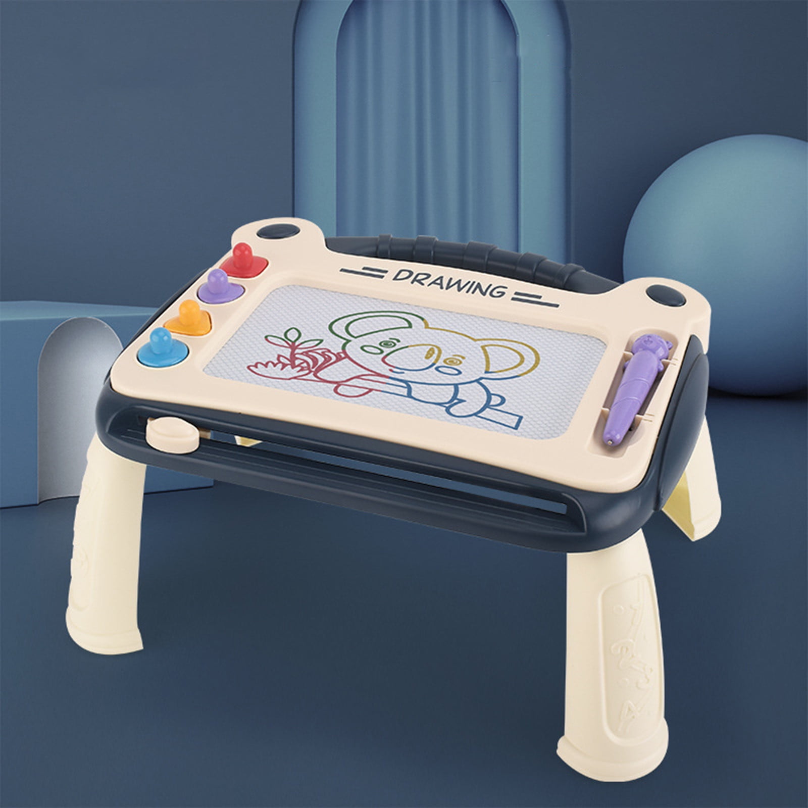 Magnetic Drawing & Writing Board, Reusable Magnetic Sketch Pad ...