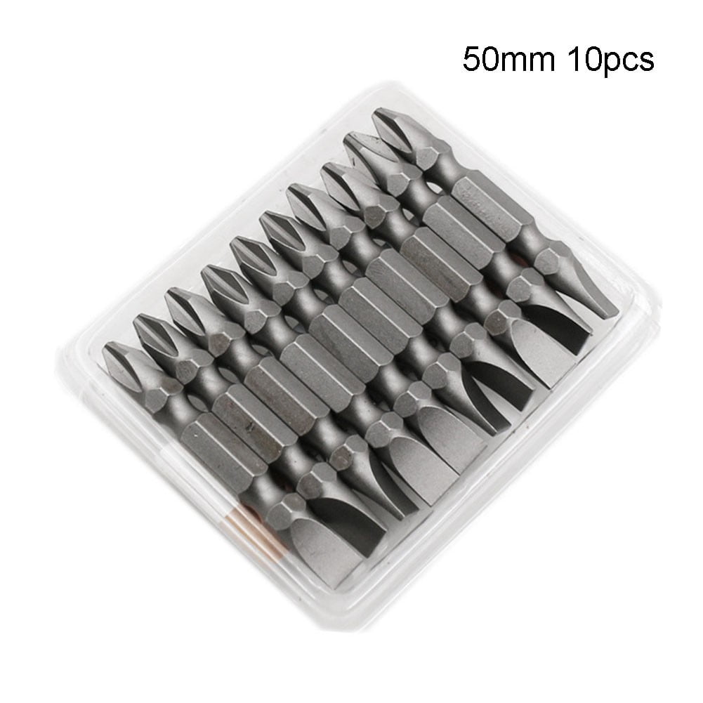 Magnetic Drill Bit Cross Ph2 X Slot 6Mm Electric Screwdriver Bits ...
