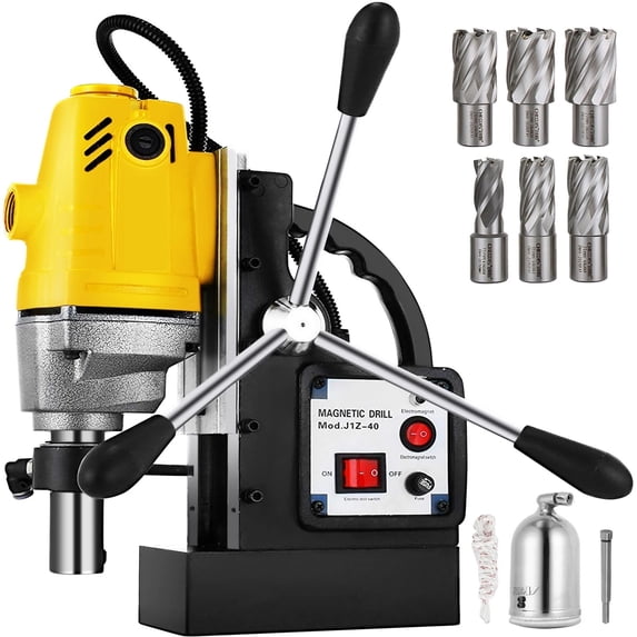 Magnetic Drill Press 980W 1100W 1200W Electric Bench Drilling Rig ...