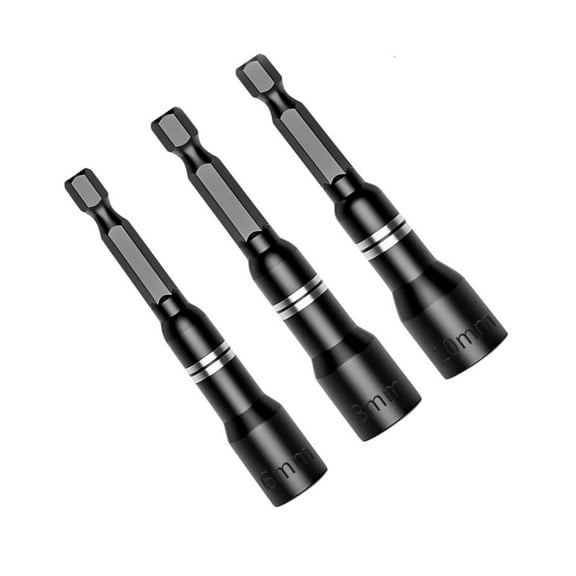 NEIKO 10190A Magnetic Nut Driver Set, 6 Piece Impact Nut Driver Set ...