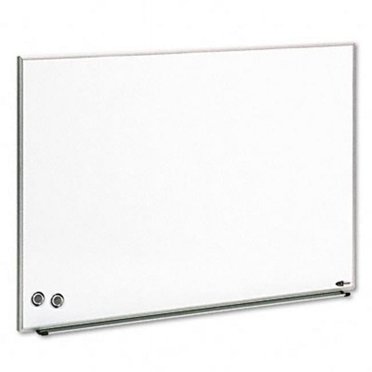 Cubicle Workstation Dry Erase Board 36 x18, Black Aluminum Frame ...