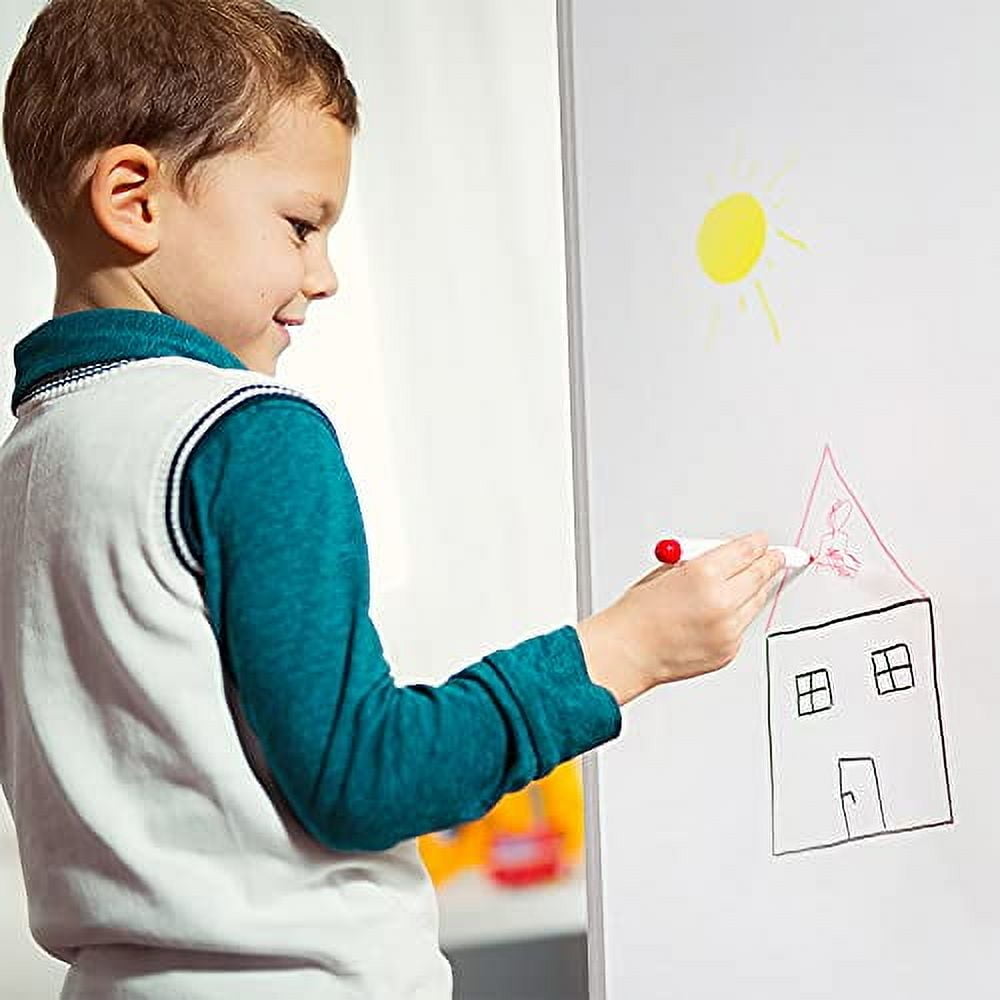Magnetic Dry Erase Board, Silver Color Durable Metal Frame, Dry Erase ...