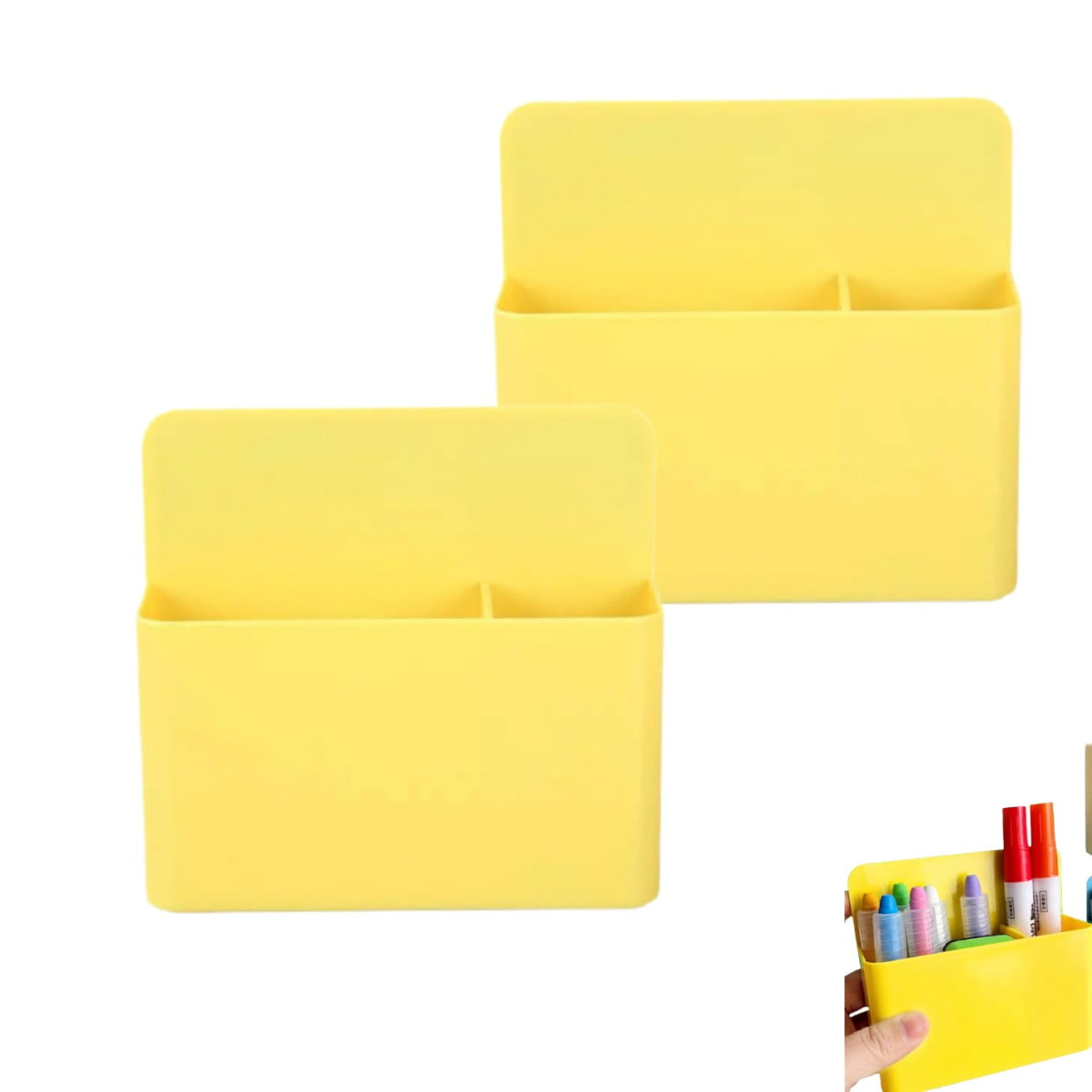 Magnetic Dry Erase Marker Holder, Magnet Pen Holder, Magnetic White ...