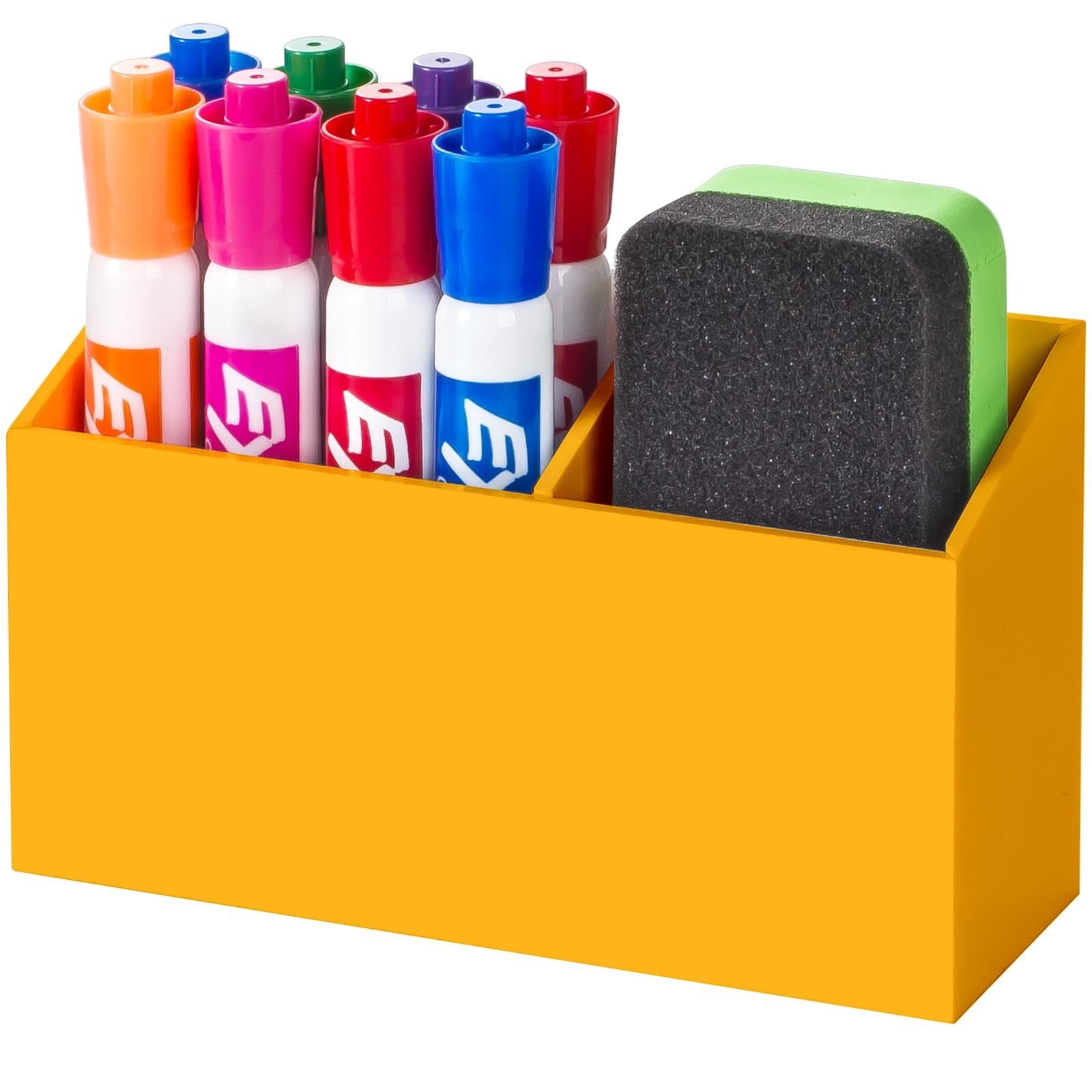 Magnetic Dry Erase Marker Holder for Whiteboard,Non-slip Acrylic Magnet ...