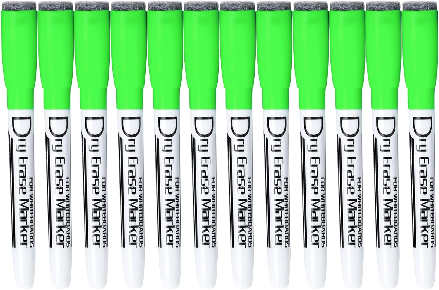 Magnetic Dry Erase Markers, Dry Erase Markers with Eraser Caps, Low ...