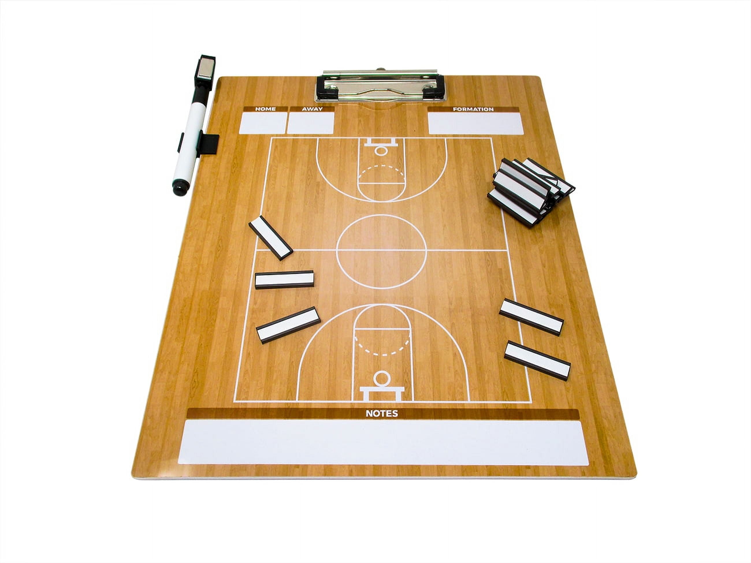 Magnetic Dry Erase Whiteboard Basketball Coaching Board - Walmart.com