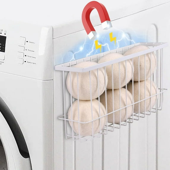 Magnetic Dryer Ball Holder for Laundry Room Organization and Storage ...