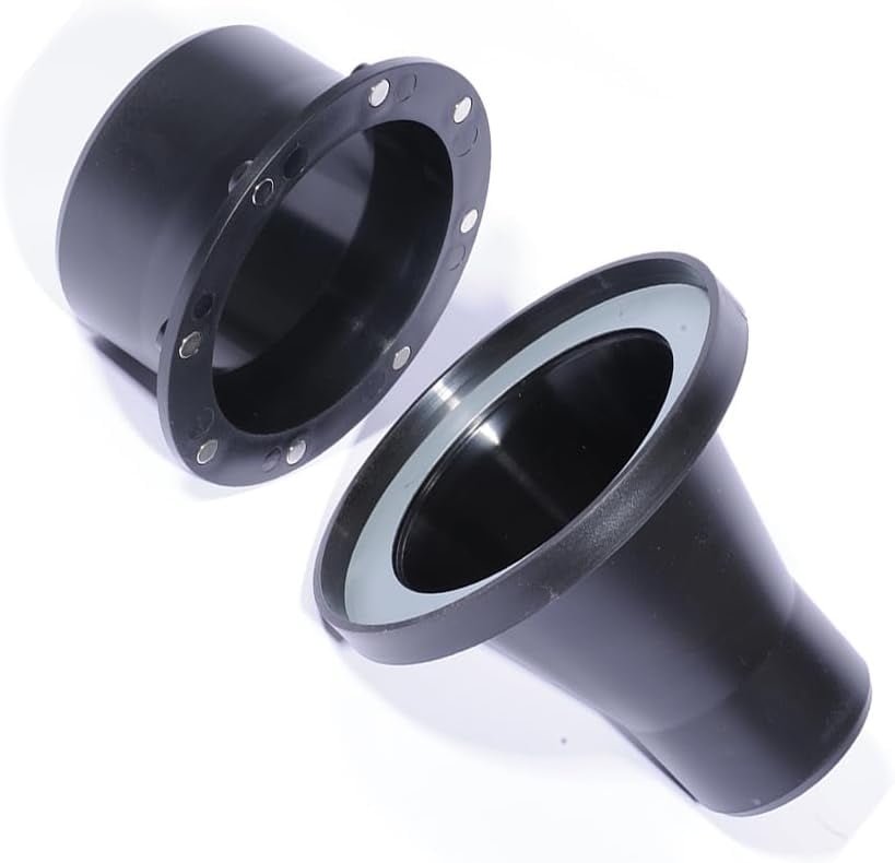 Magnetic Dust Collection Connector for Dust Ports and Hoses 4 inch to 2 ...