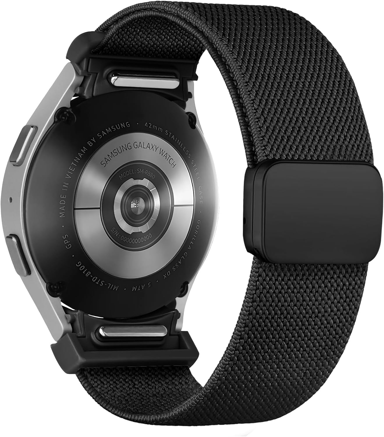 Magnetic Elastic Bands Compatible with Samsung Galaxy Watch 7/6/5/4/FE ...