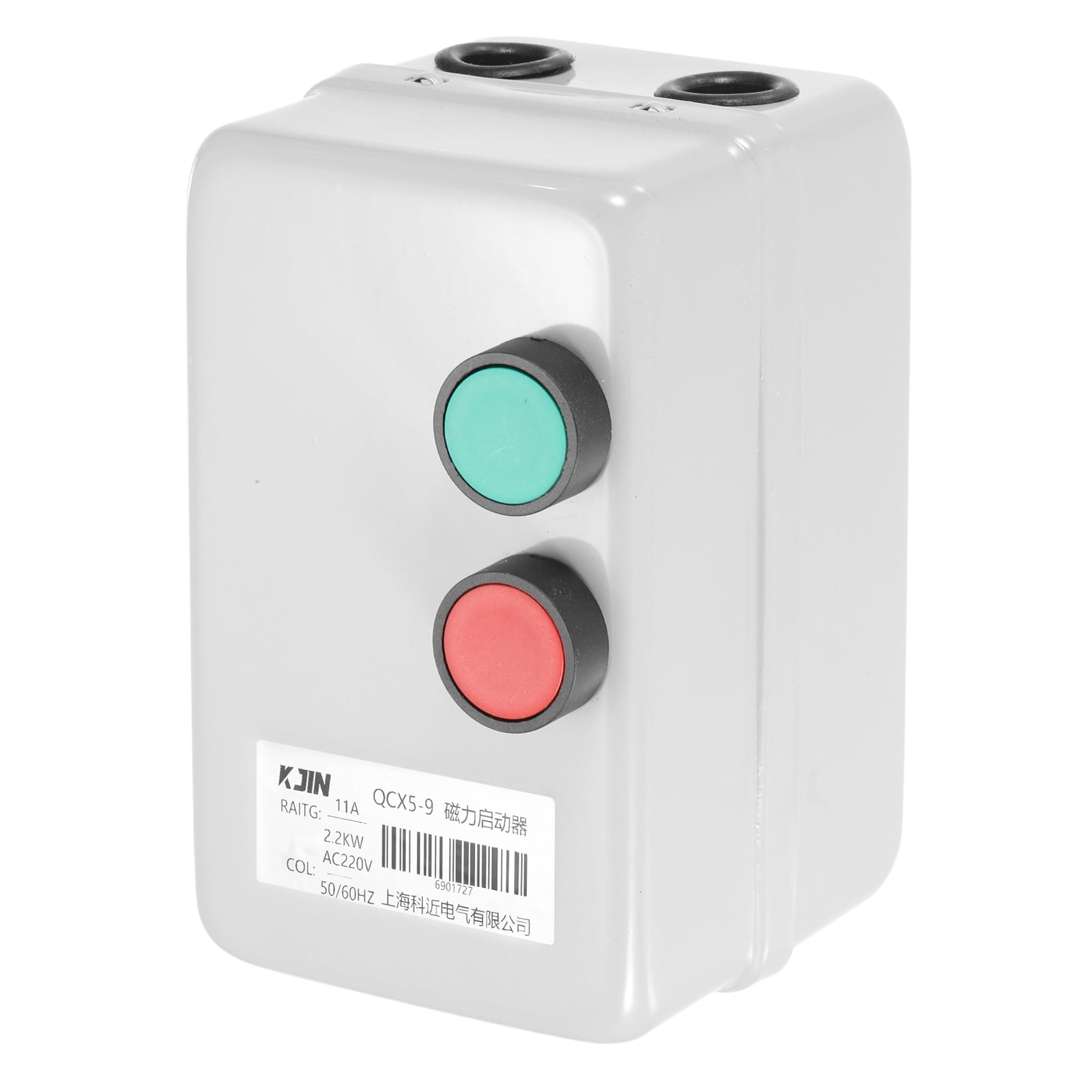 Magnetic Electric Motor Starter, 220V 2.2KW 3HP, 3 Phase Magnetic ...