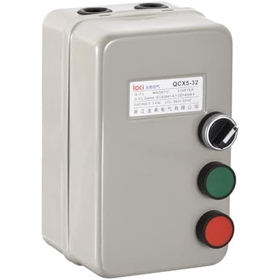 Magnetic Electric Motor Starter 380V 5.5KW 7.5HP, 3 Phase Magnetic ...