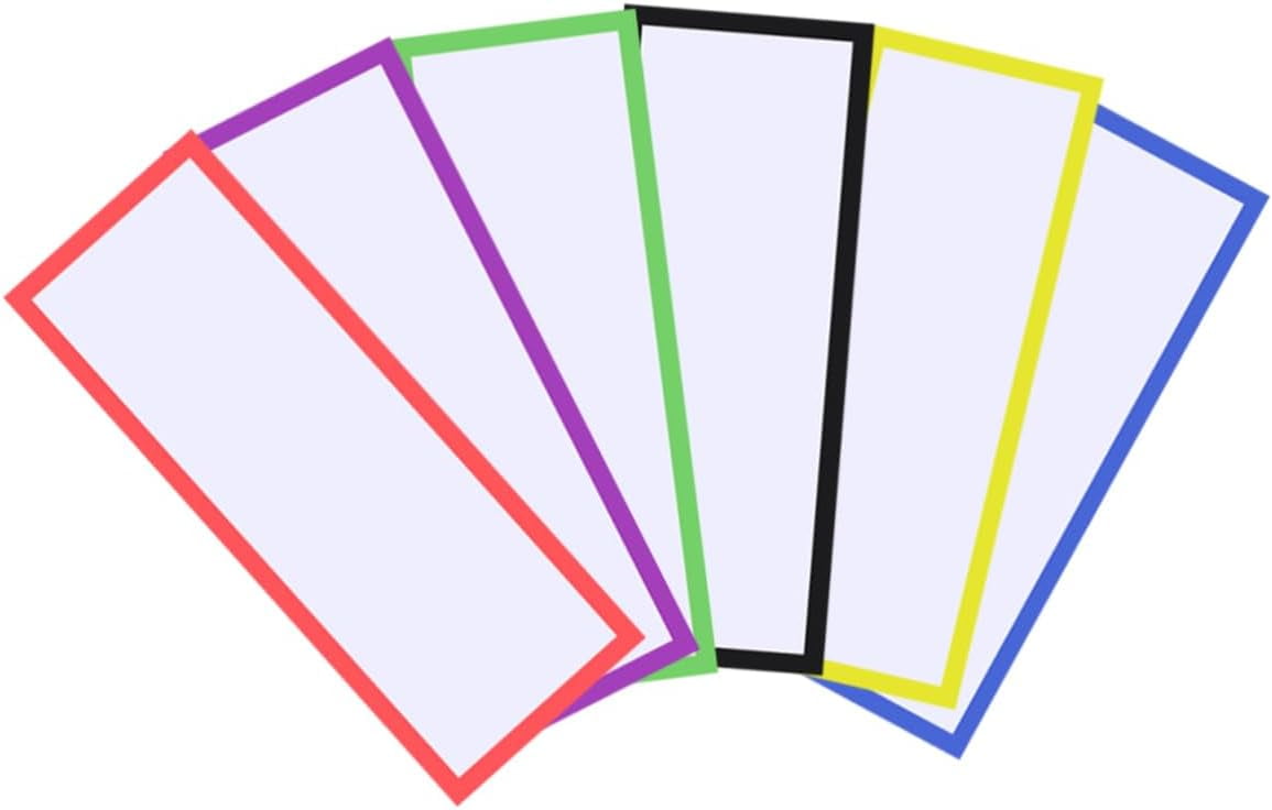 Magnetic Erasable Label Stickers Colored Magnets Magnetic Labels ...