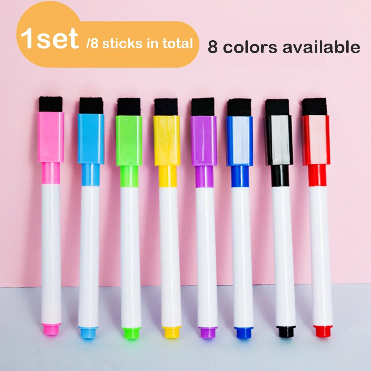 Magnetic Erasable Whiteboard Pen Color Options Blackboard Note ...