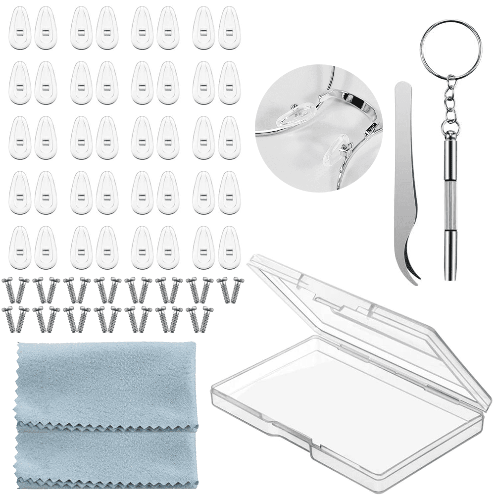 Magnetic Eye Glass Repairing Kit, Eyeglass Repair Tool Kit with Compact ...