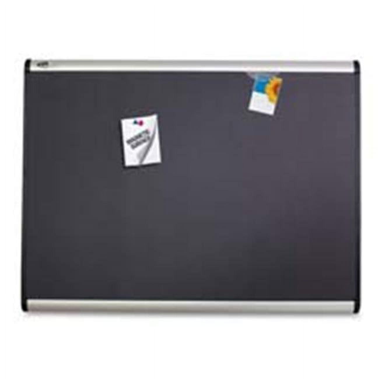 Magnetic Fabric Bulletin Board- w-Clips-Magnets- 3ft.x2ft.- AM ...