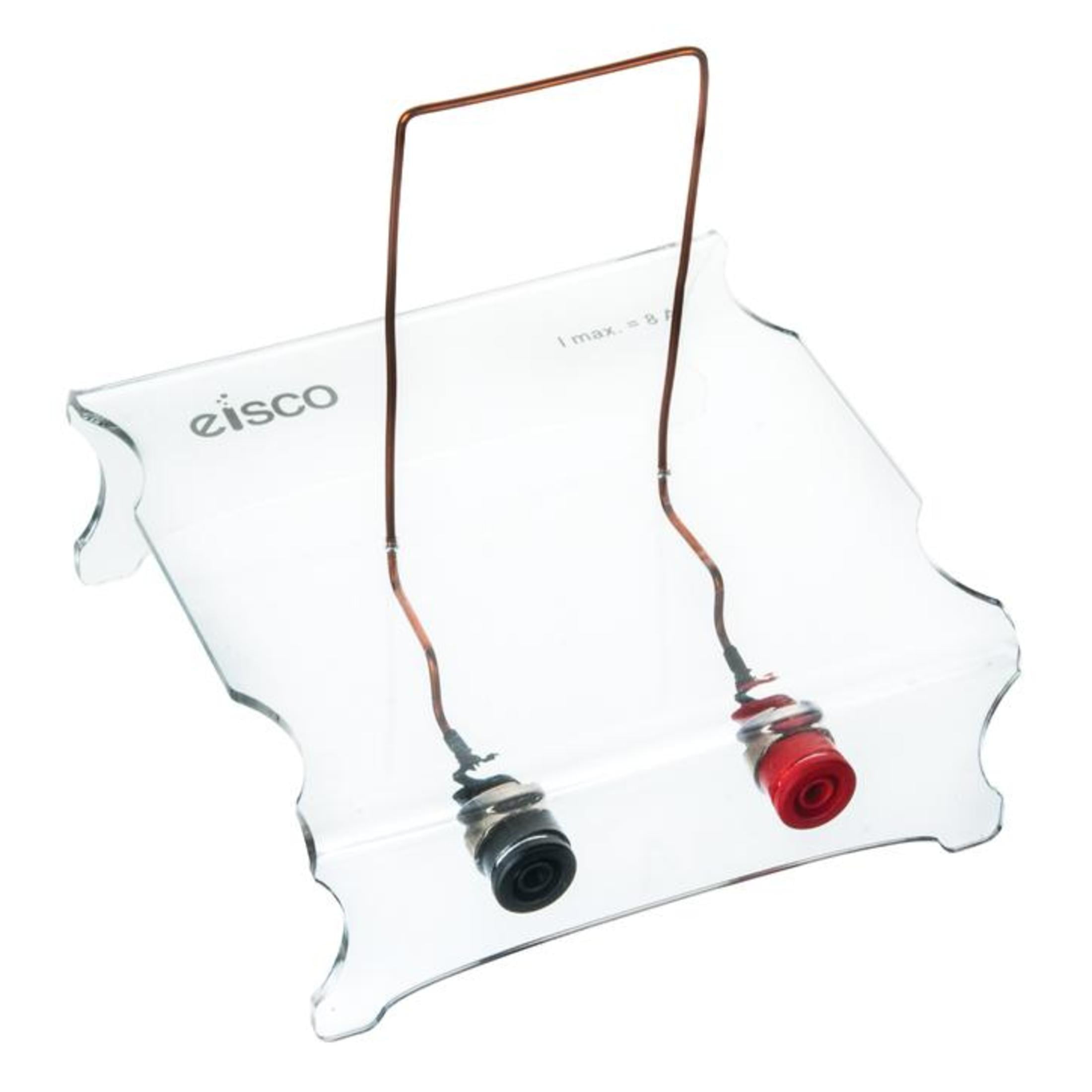 Magnetic Field Demonstrator, Vertical Wire, Acrylic Frame with Sockets ...