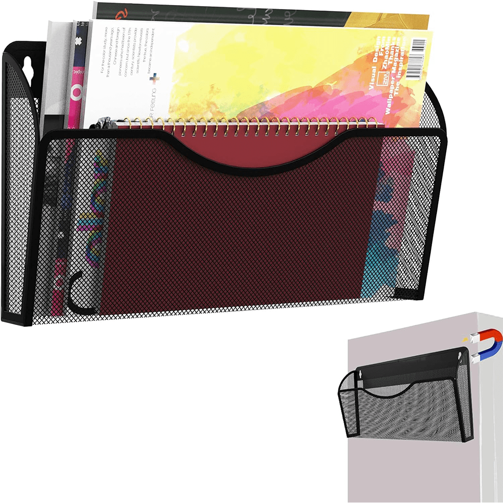 Magnetic File Holder ,File Folder Organizer, Office Hanging Magazine ...