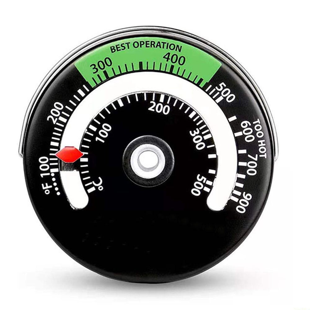 Magnetic Fireplace Stove Thermometer Fire Place Temperature - Walmart.com