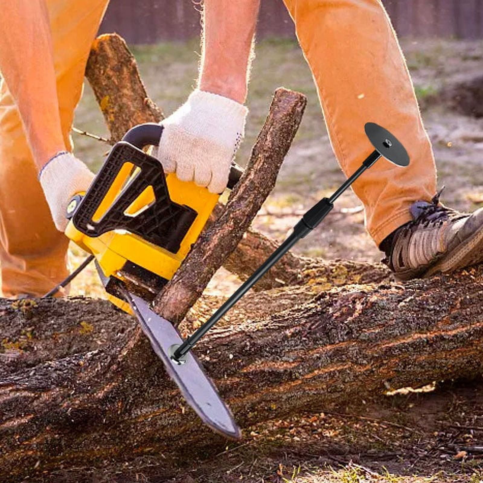 Magnetic Firewood Measuring Tool Steel Adjustable Firewood Cutting Rod ...