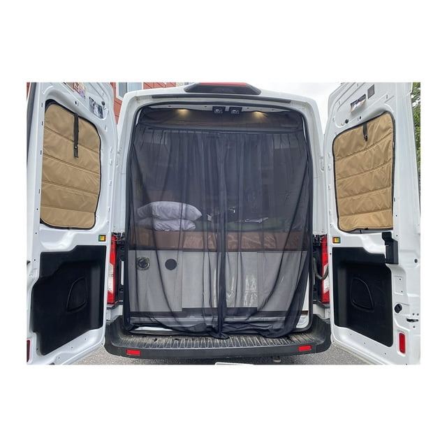 Magnetic Fly Screen for Mid High Roof Camper Van Bug Mesh Mosquito Net ...