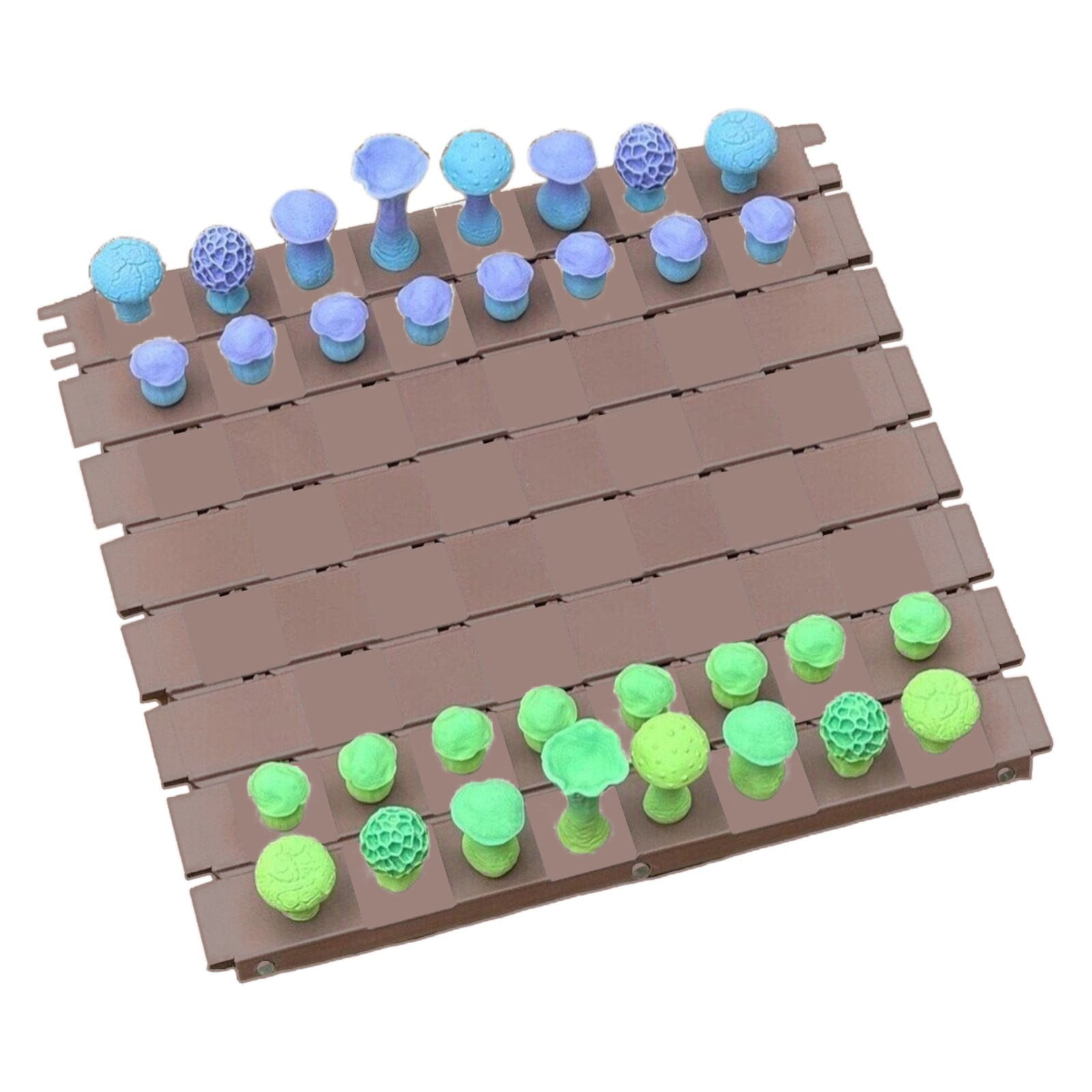 Magnetic Forest Mushrooms Chess,Wooden Forest Chess Set,Botany Board ...