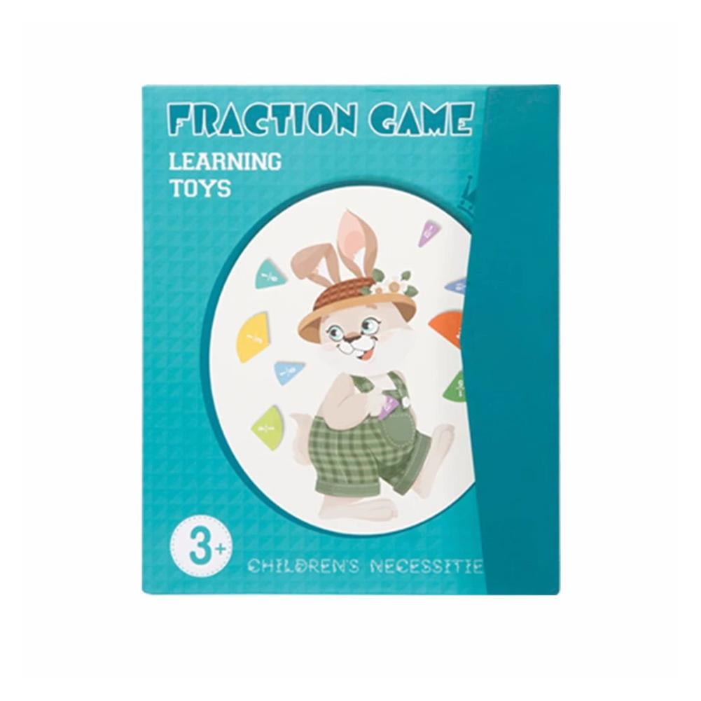 Magnetic Fraction Demonstration Book,Math Manipulatives Set with ...