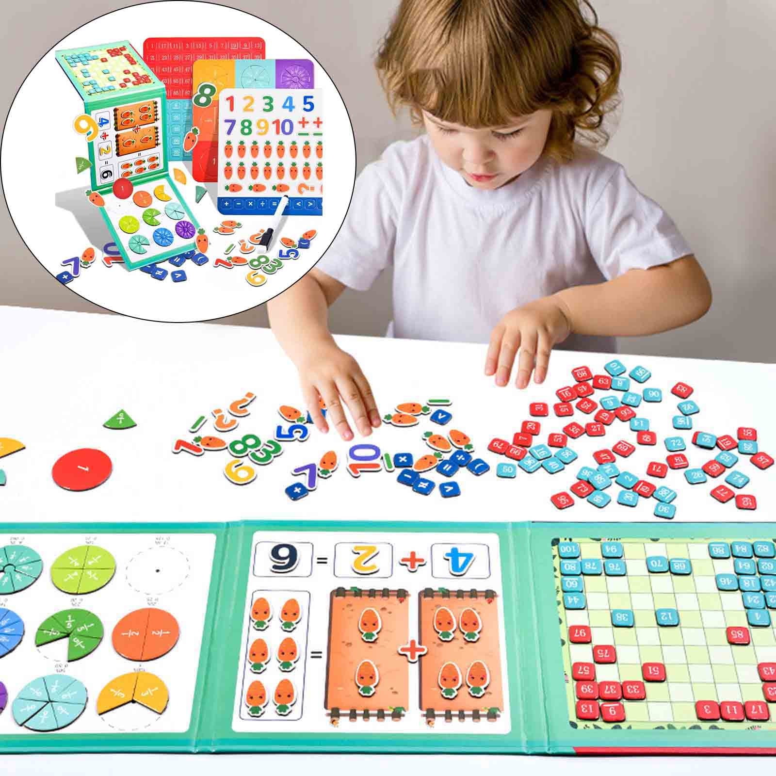 Magnetic Fraction Disc Demonstrator | Math Teaching Tool for Elementary ...