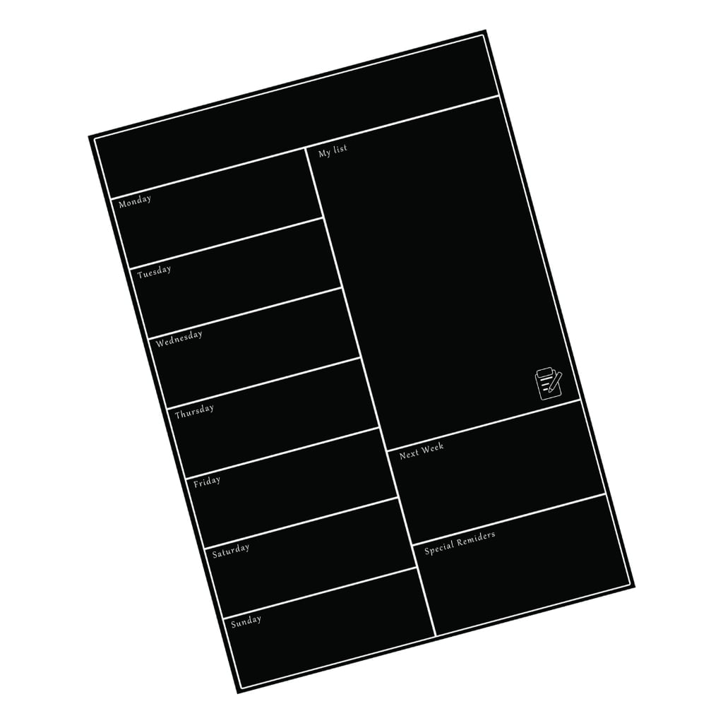 Magnetic Fridge Memo Board Family Planner Notice Board 297x420mm for ...