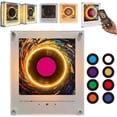 Magnetic Fridge Music Player, NFC Magnetic Refrigerator Magnet Rotating ...