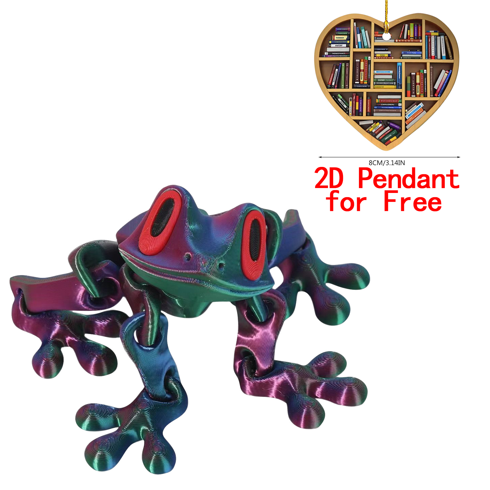 Magnetic Frogs – 3D Printed Frog Fridge Magnet with Articulated Joints ...
