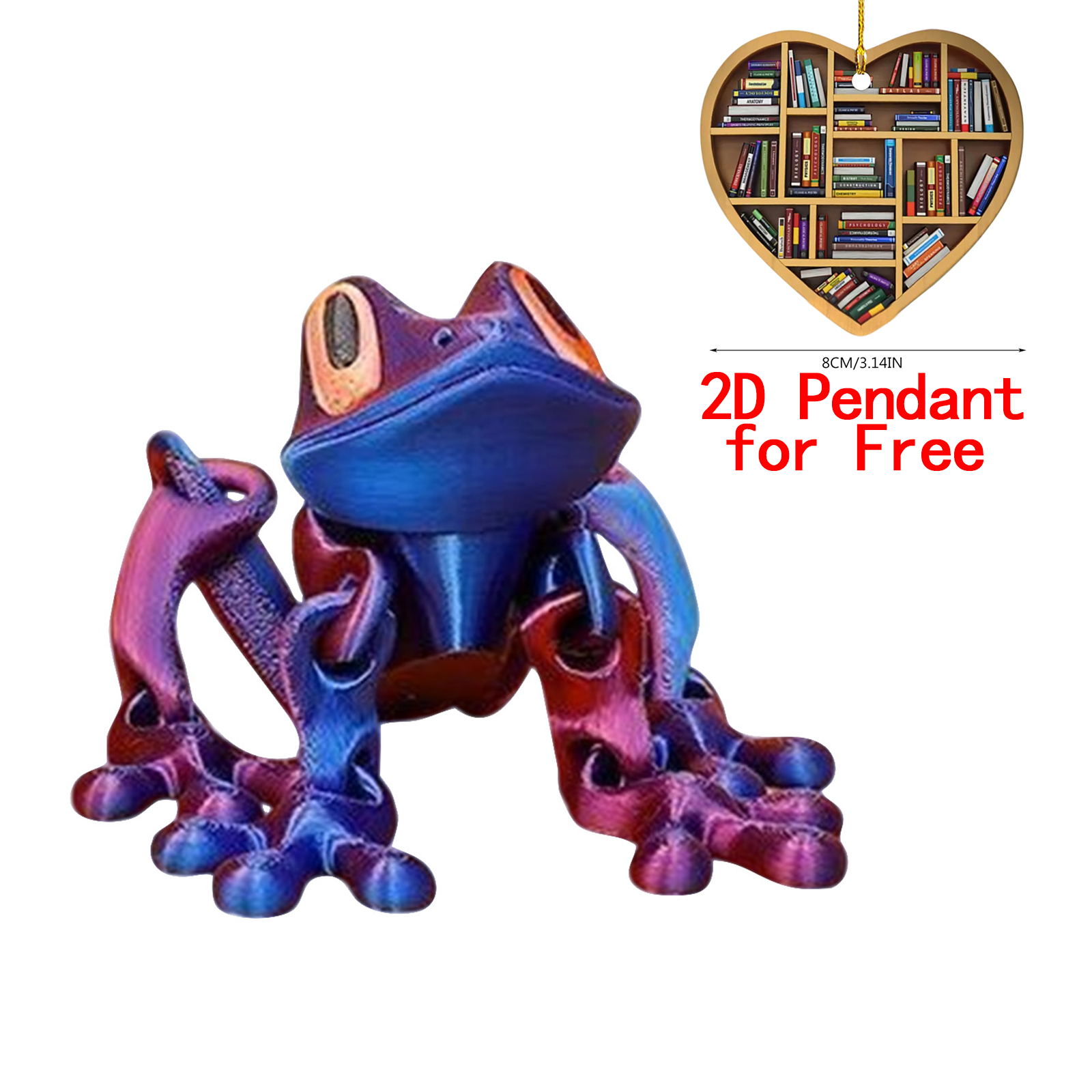 Magnetic Frogs – 3D Printed Frog Fridge Magnet with Articulated Joints ...
