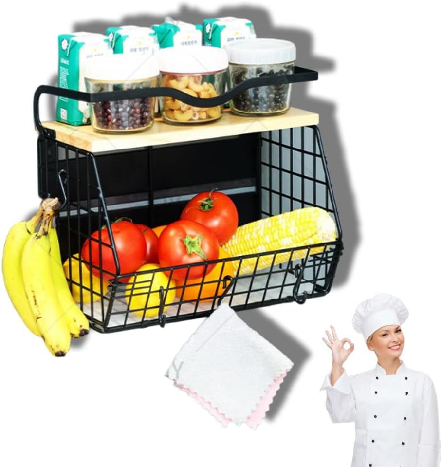 Magnetic Fruit Holder for Refrigerator,2025 NEW Heavy Duty Magnetic ...