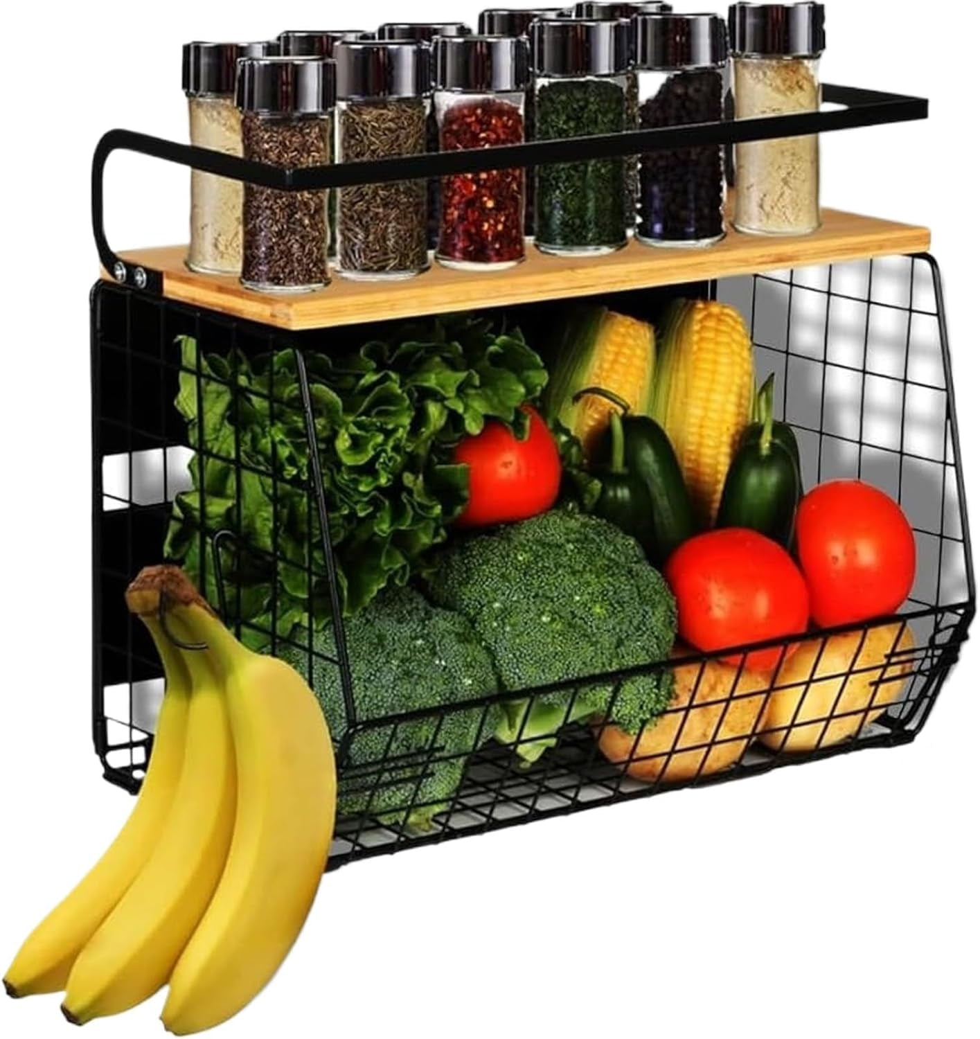 Magnetic Fruit Holder for Refrigerator, Magnetic Holder for ...