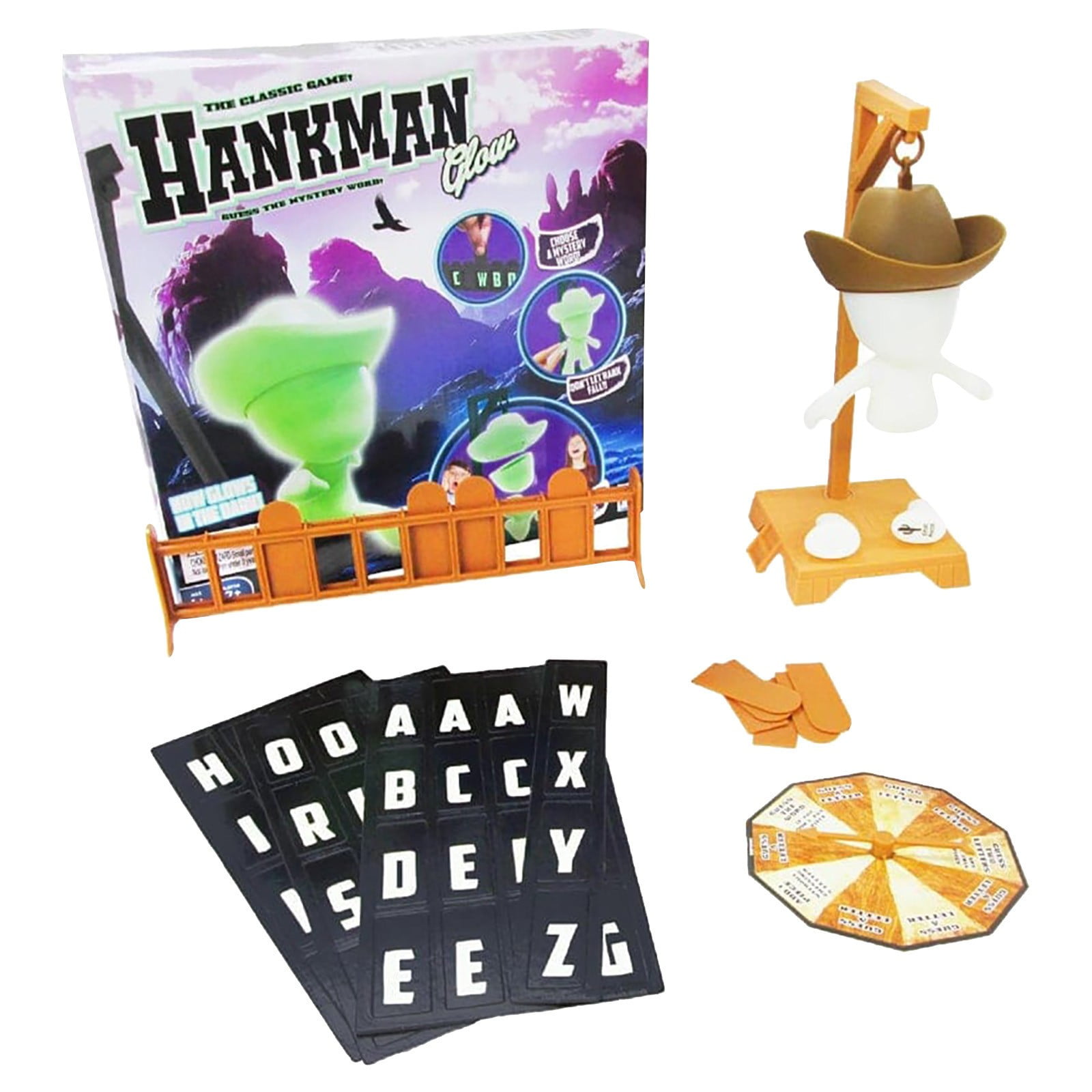 Gallows Mystery Word Game, Catch Phrase Party Board Game, Ages 8+, 2-4 ...