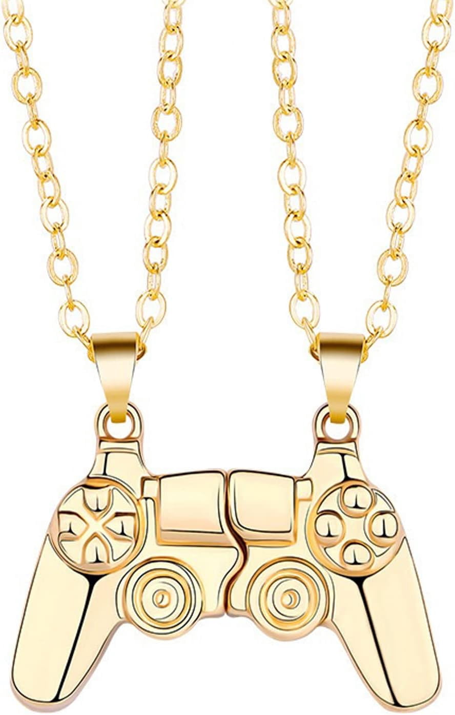 Magnetic Game Controller Necklace for Couple Matching Console Handle ...