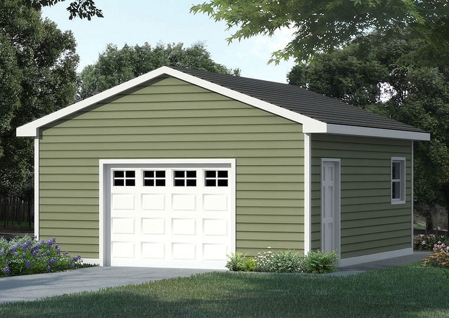 Merhoff & Larkin Magnetic Garage Door Windows | 2X Stronger | Black ...