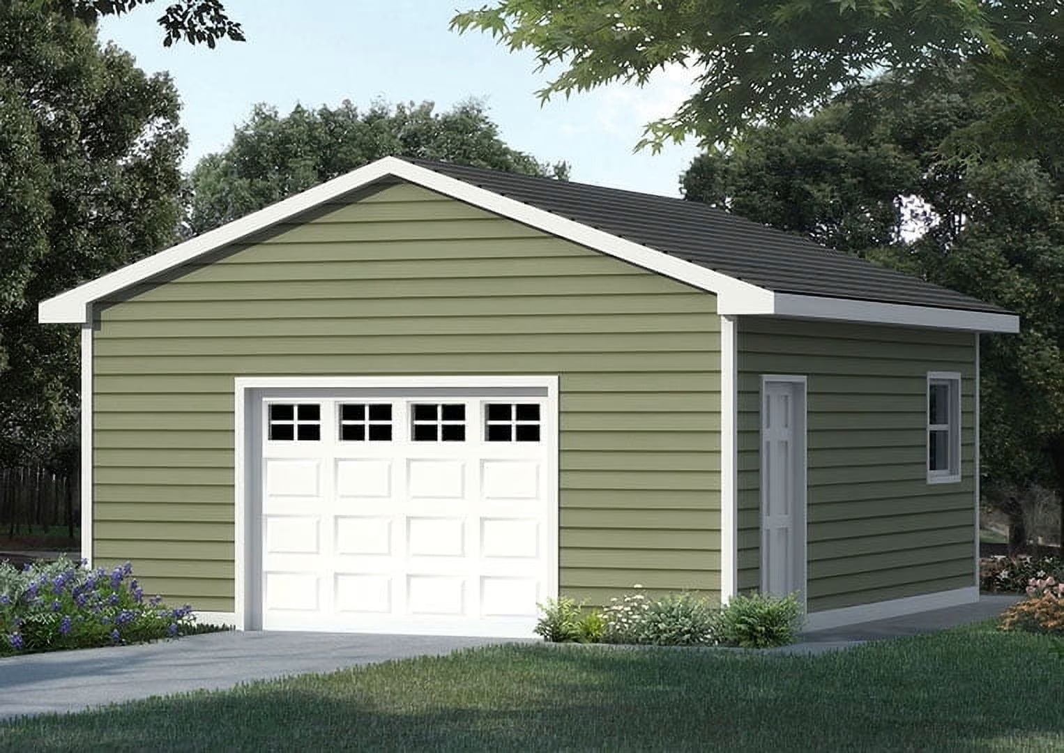 Merhoff & Larkin Magnetic Garage Door Windows | 2X Stronger | Black ...