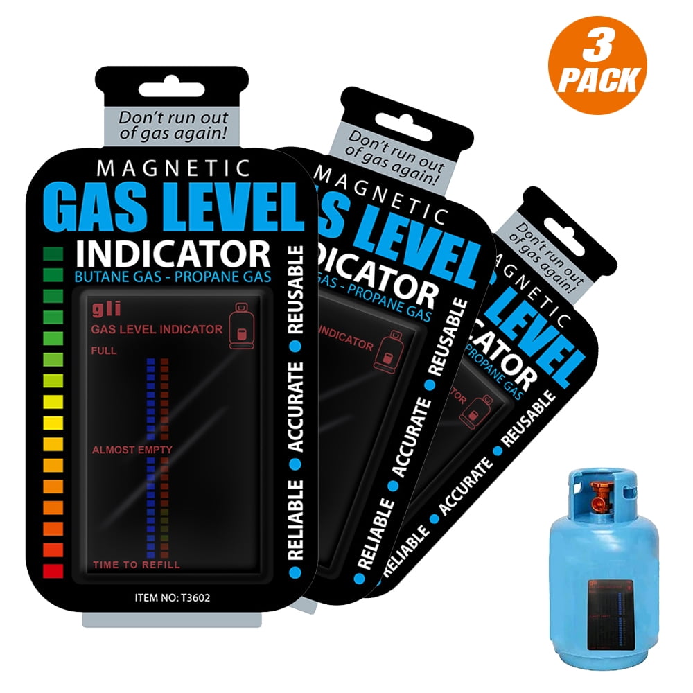 Magnetic Gas Level Indicator Magnetic Removable Propane Tank Gauge ...