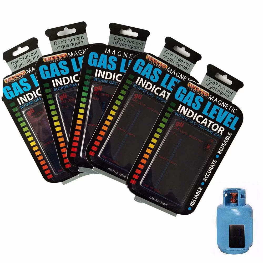 Magnetic Gauge Bottlepane Butane LPG Fuel Gas Tank Level Indicator,5 ...