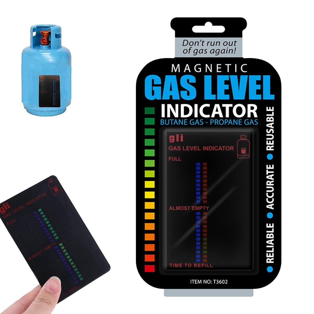 Magnetic Gauge Caravan Bottle Propane Butane LPG Fuel Gas Tank Level ...