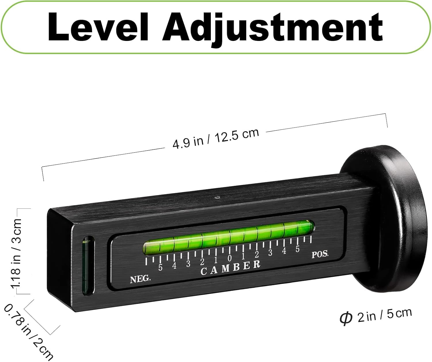 Magnetic Gauge Tool Camber Gauge Universal Adjustable Wheel Alignment ...