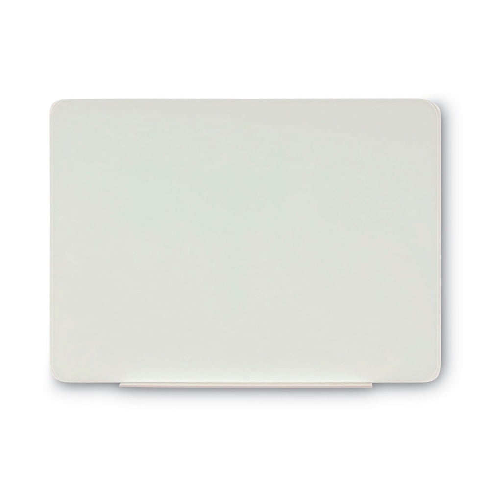MasterVision GL080101 Lago 48 in. x 36 in. Magnetic Glass Dry Erase ...