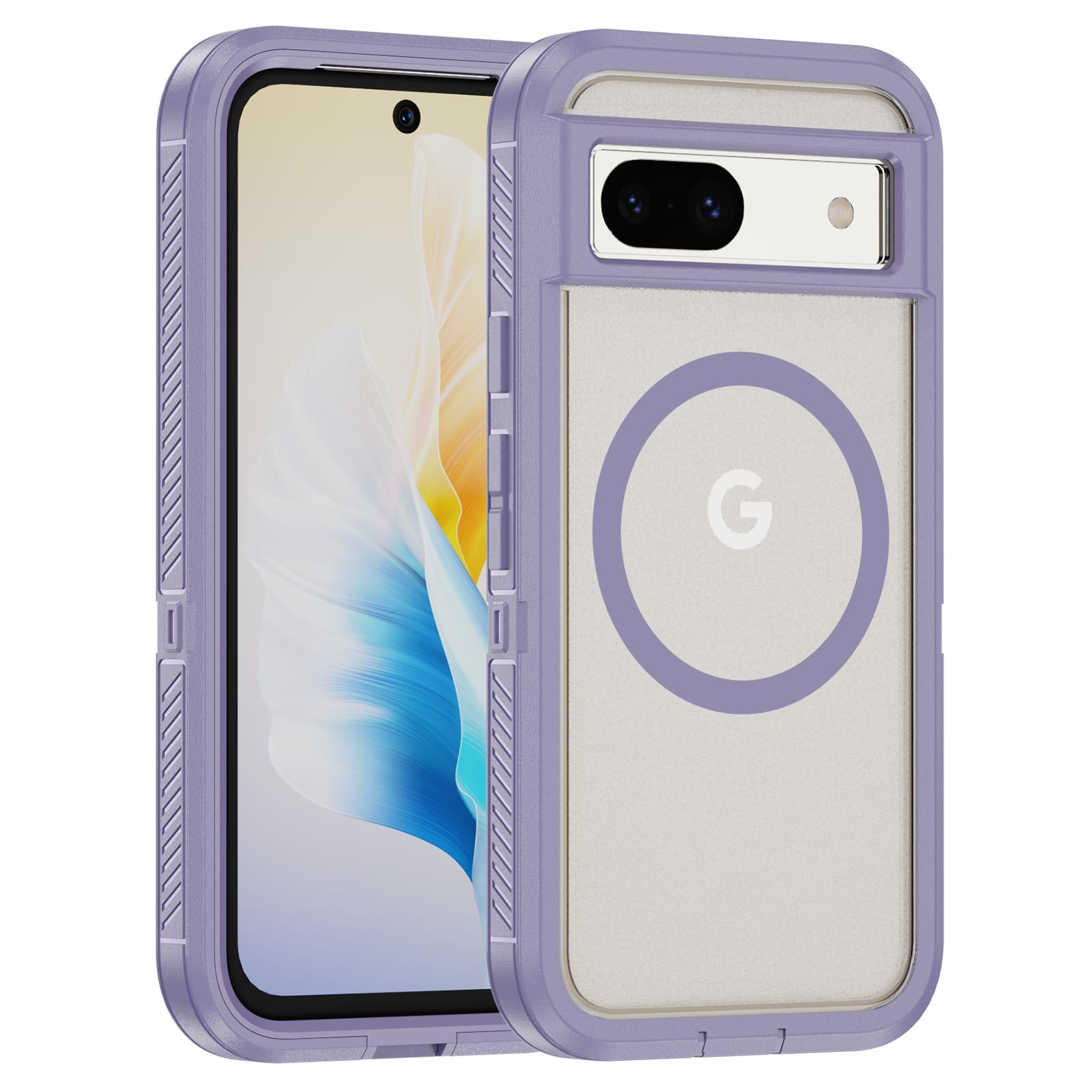 Magnetic for Google Pixel 8A Case,Compatible with MagSafe,Military ...