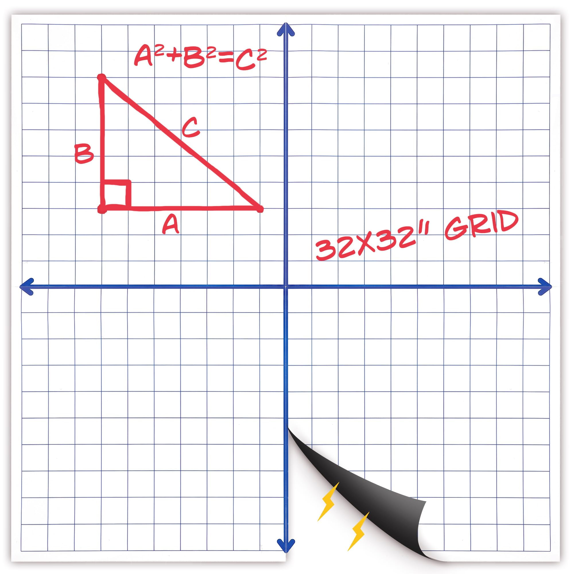 Magnetic Grid - 32x32 (White) - Walmart.com