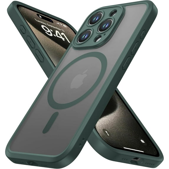 Magnetic Guard Designed for iPhone 15 Pro Max Case [Camera Protection ...