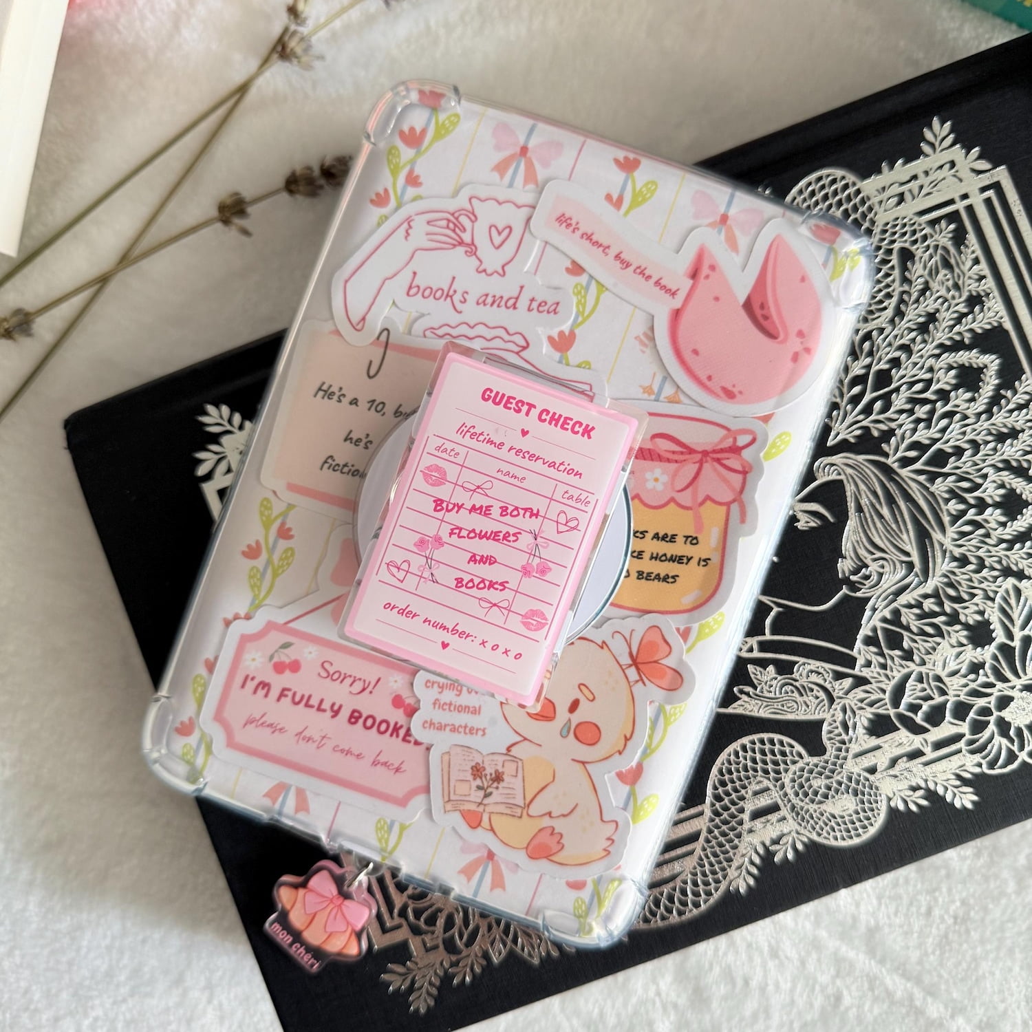 Magnetic Guest Check E-Reader Accessory Grip, Buy Me Books E-Reader ...